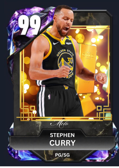 NBA 2K25 | 2KDB MyTEAM NBA 2K Custom Card (Gold) by Melo_15