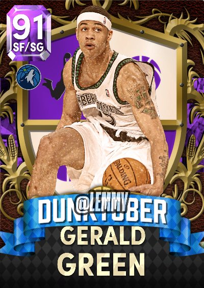 NBA 2K25 | 2KDB MyTEAM NBA 2K Custom Card (everybody gangsta til gerald ...