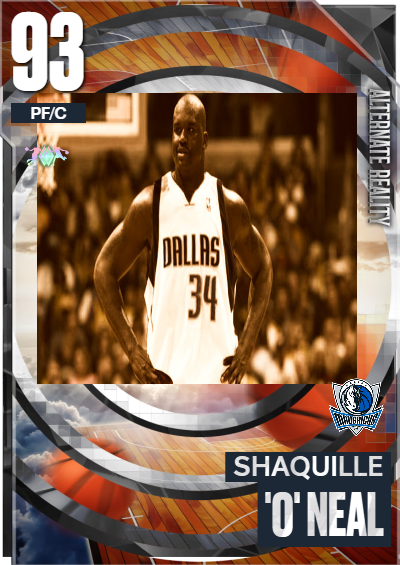 NBA 2K25 | 2KDB MyTEAM NBA 2K Custom Card (Shaq) by RCAR