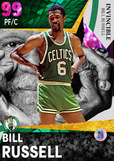 NBA 2K26 | 2KDB MyTEAM NBA 2K Custom Card (Bill Russell invincible) by ...