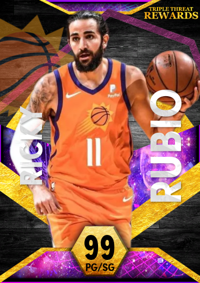 NBA 2K25 | 2KDB MyTEAM NBA 2K Custom Card (Rubio) by Celtics_