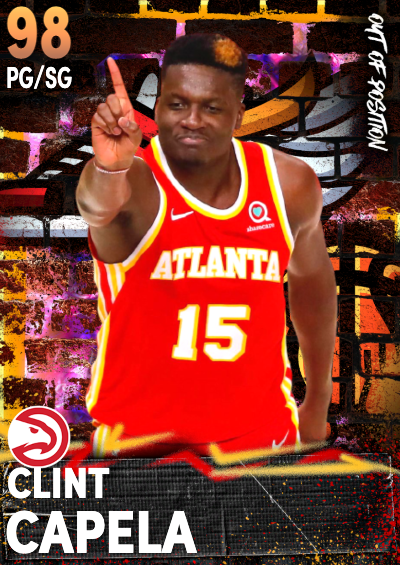 NBA 2K25 | 2KDB MyTEAM NBA 2K Custom Card (Clint Capela) by dp015