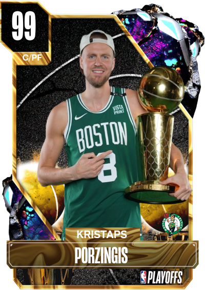 NBA 2K25 | 2KDB MyTEAM NBA 2K Custom Card (Kristaps Porzingis) by No_Skill