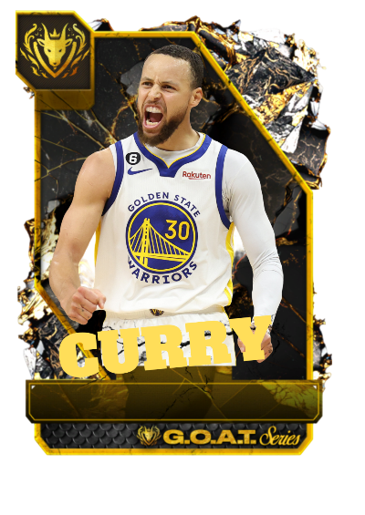 NBA 2K25 | 2KDB MyTEAM NBA 2K Custom Card (Steph Curry G.O.A.T. Card) by SHAQ2K