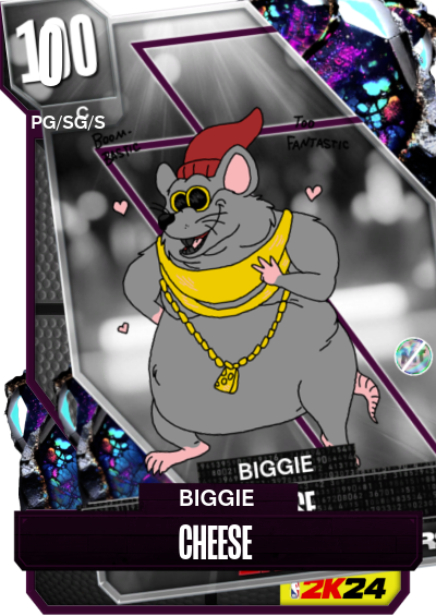 NBA 2K25 | 2KDB MyTEAM NBA 2K Custom Card (biggie cheese) by gamer4x45
