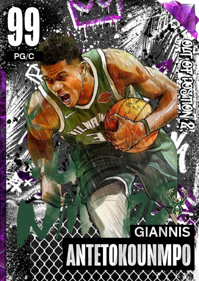 NBA 2K25 | 2KDB MyTEAM NBA 2K Custom Card (Giannis Antetokounmpo) by ThunderChives