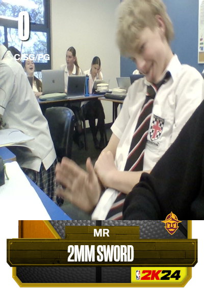 NBA 2K24 | 2KDB Custom Card (MR 2mm sword)