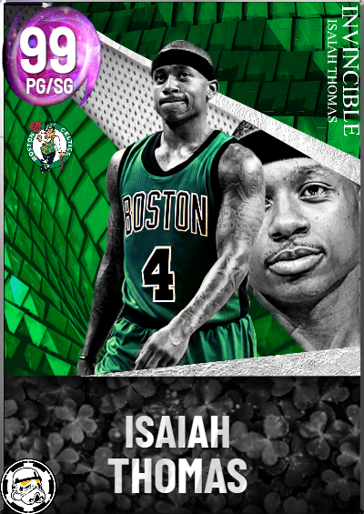 NBA 2K22 | 2KDB Custom Card (INVINCIBLE - Isaiah Thomas)