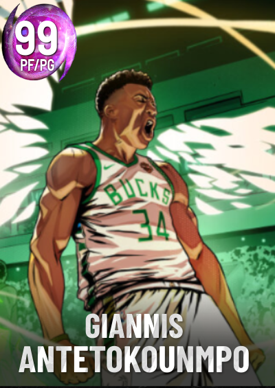 NBA 2K25 | 2KDB MyTEAM NBA 2K Custom Card (hero giannis) by Lil_Hiro