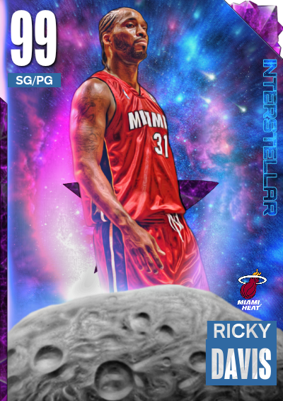NBA 2K25 | 2KDB MyTEAM NBA 2K Custom Card (RICKY DAVIS) by Blackhawk443