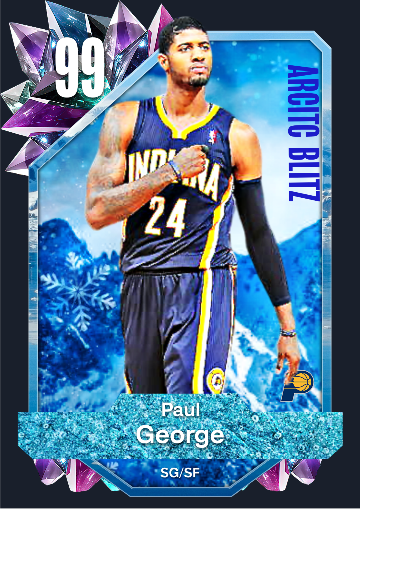 NBA 2K26 | 2KDB MyTEAM NBA 2K Custom Card (PG Artic BLITZ) by Owen_gfx