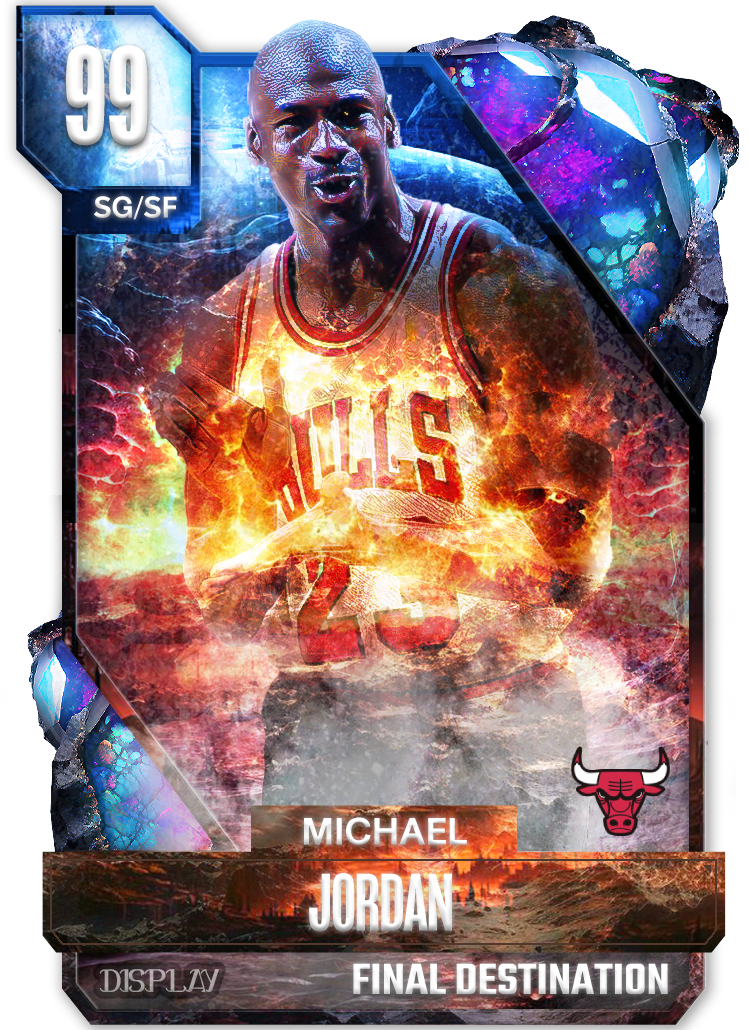 NBA 2K26 | 2KDB MyTEAM NBA 2K Custom Card (MJ) by Display