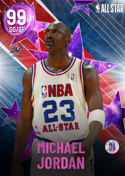 NBA 2K25 | 2KDB MyTEAM NBA 2K Custom Card (All Star MJ) by DeaconH23