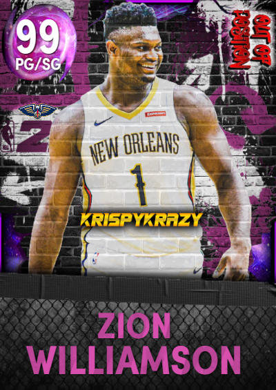 NBA 2K22 | 2KDB Custom Card (OUT OF POSITION ZION WILLIAMSON)