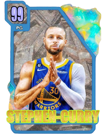 NBA 2K26 | 2KDB MyTEAM NBA 2K Custom Card (remake of my old stephen curry card) by icymonke