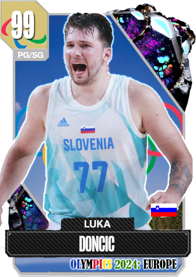 2KDB MyTEAM Database | NBA 2K Custom Card (Luka a Olympian 20) by ...