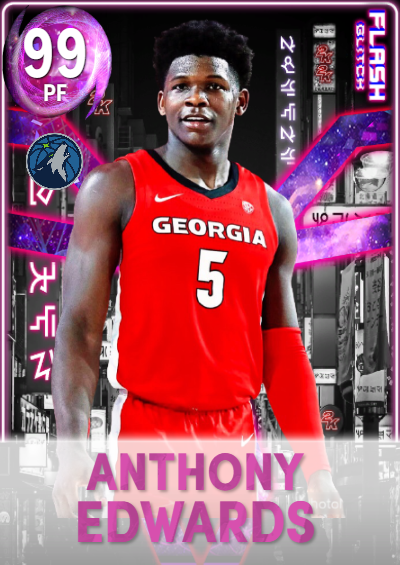 NBA 2K25 | 2KDB MyTEAM NBA 2K Custom Card (Anthony Edwards) by The_kidd
