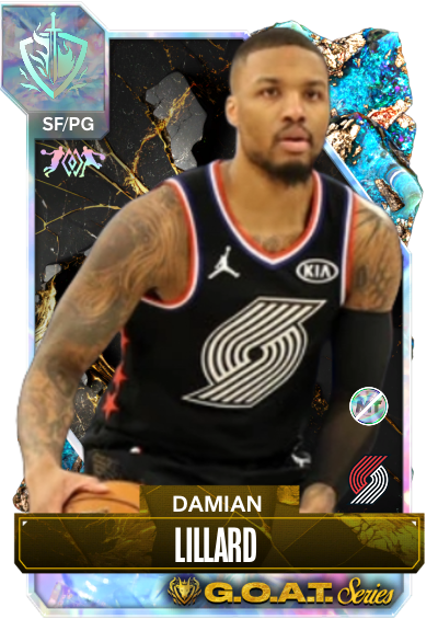 NBA 2K24 | 2KDB Custom Card (Dame Time Invincible )