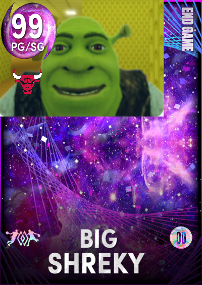 NBA 2K25 | 2KDB MyTEAM NBA 2K Custom Card (End game shrek) by michael