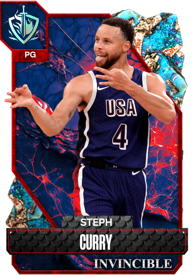 NBA 2K25 | 2KDB MyTEAM NBA 2K Custom Card (Invincible Steph Curry) by ...