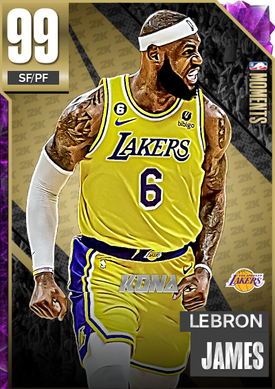 2KDB MyTEAM Database | NBA 2K Custom Card (Old lebum card I forgot to ...