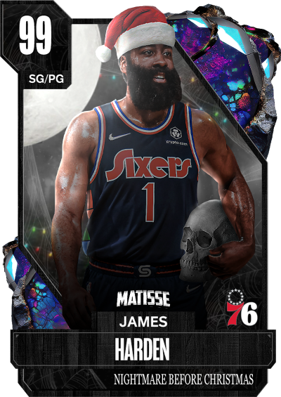 NBA 2K25 | 2KDB MyTEAM NBA 2K Custom Card (the beard) by matisseisthegoat