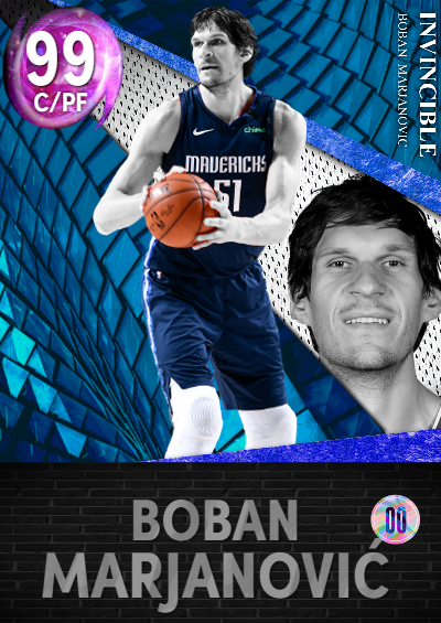 NBA 2K22 | 2KDB Custom Card (INVINCIBLE BOBAN )