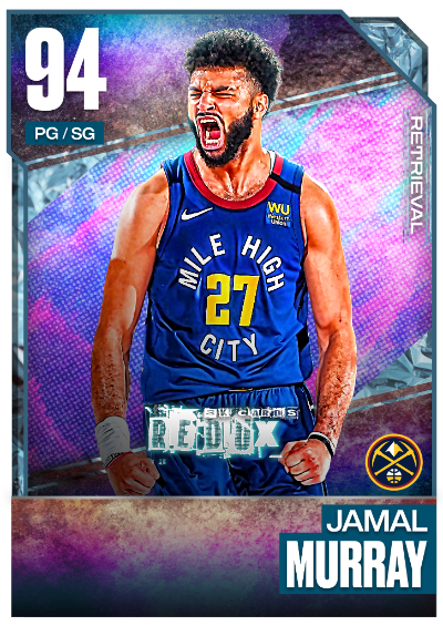 NBA 2K25 | 2KDB MyTEAM NBA 2K Custom Card (Jamal Murray) by Redux2KCards
