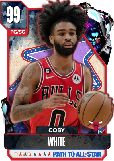 NBA 2K26 | 2KDB MyTEAM NBA 2K Custom Card (Coby White Road To All-Star) by IsoJah