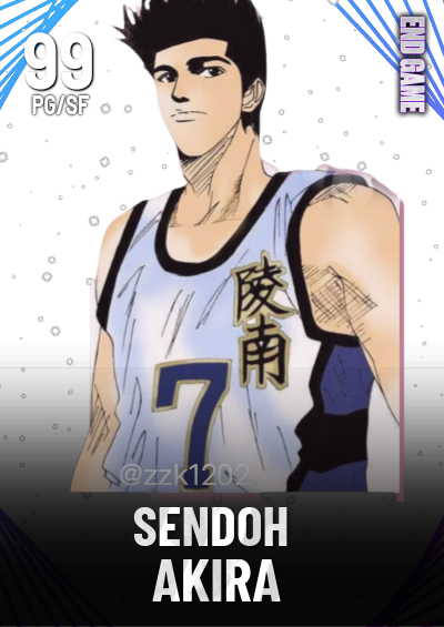 NBA 2K25 | 2KDB MyTEAM NBA 2K Custom Card (Sendoh Akira) by zzk1202