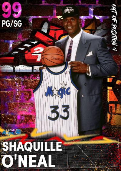 NBA 2K21 | 2KDB Custom Card (SHAQUILLE O'NEAL)