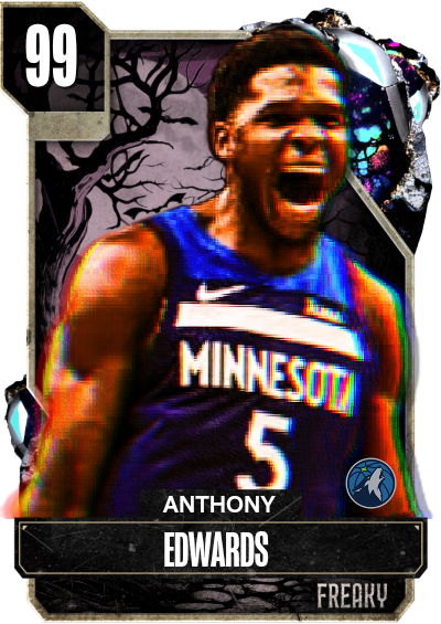 NBA 2K26 | 2KDB MyTEAM NBA 2K Custom Card (Anthony Edwards) by OOF