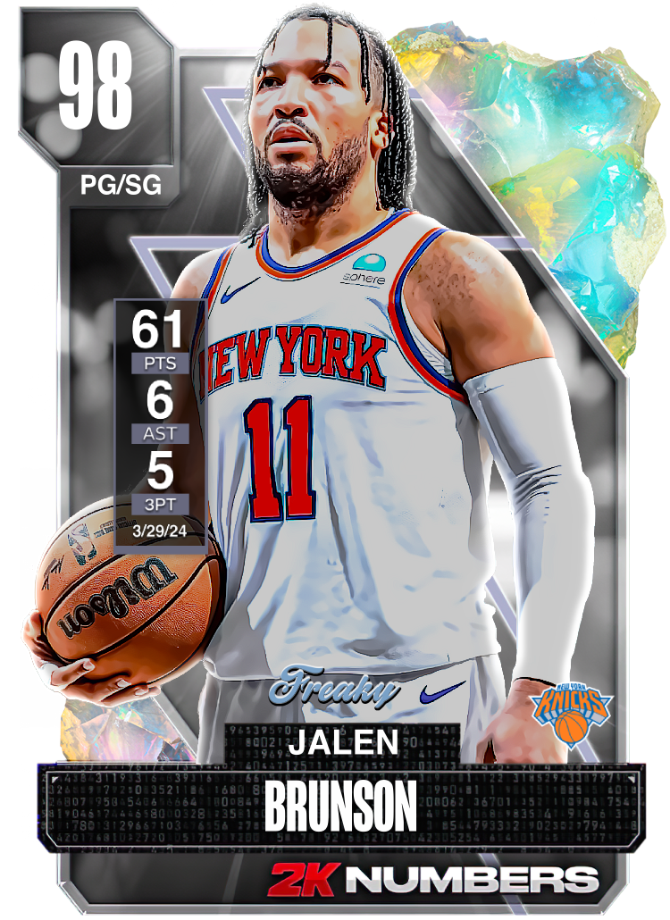 NBA 2K24 | 2KDB Custom Card (61 is crazy )