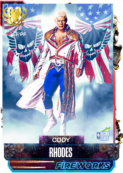 NBA 2K26 | 2KDB MyTEAM NBA 2K Custom Card (CODY RHODES) by EthanM1