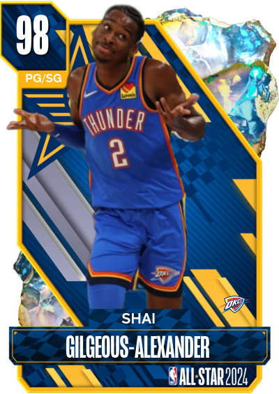 2KDB MyTEAM Database | NBA 2K Custom Card (Shai Gilgeous-Alexander) by ...