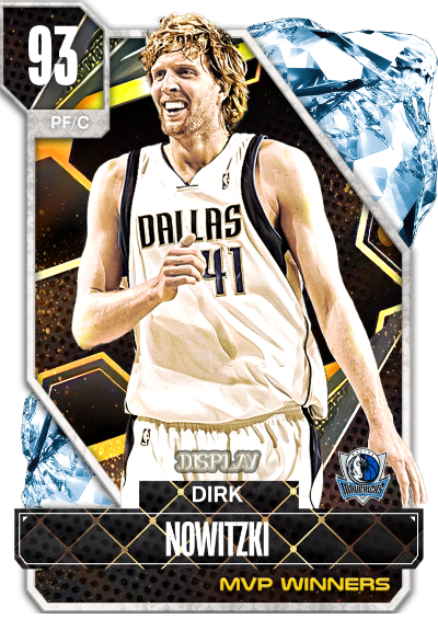 NBA 2K25 | 2KDB MyTEAM NBA 2K Custom Card (Dirk guy) by Display