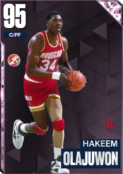 NBA 2K26 | 2KDB MyTEAM NBA 2K Custom Card (Hakeem Olajuwon) by zHeat2k