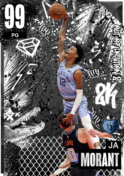 NBA 2K26 | 2KDB MyTEAM NBA 2K Custom Card (Ja Morant) by NT2_24