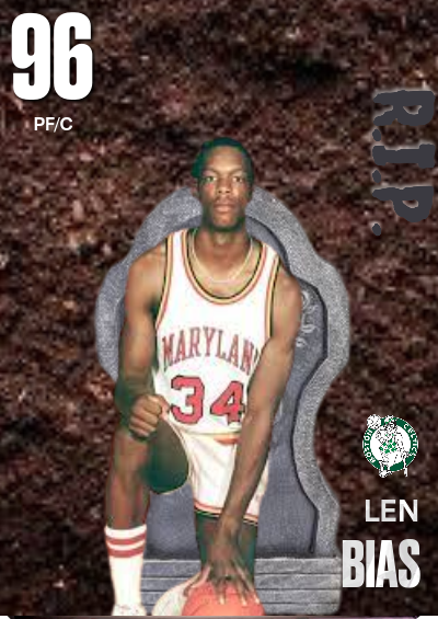 NBA 2K26 | 2KDB MyTEAM NBA 2K Custom Card (Len Bias) by gamerboy8989