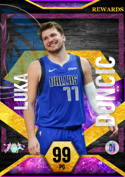 2KDB MyTEAM Database | NBA 2K Custom Card (Luka Doncic) by Dylz | NBA 2K26
