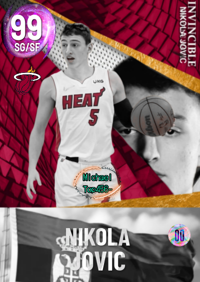 NBA 2K22 | 2KDB Custom Card (Invi new Nikola)
