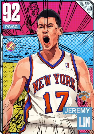 NBA 2K25 | 2KDB MyTEAM NBA 2K Custom Card (Jeremy lin) by jasonconnor97