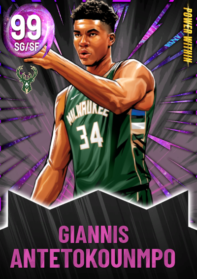 NBA 2K25 | 2KDB MyTEAM NBA 2K Custom Card (Giannis Antetokounmpo) by Kurt