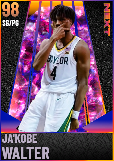 NBA 2K25 | 2KDB MyTEAM NBA 2K Custom Card (Ja'kobe Walter) by Ethan2575