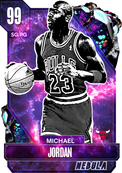 NBA 2K26 | 2KDB MyTEAM NBA 2K Custom Card (Nebula MJ) by Megabob