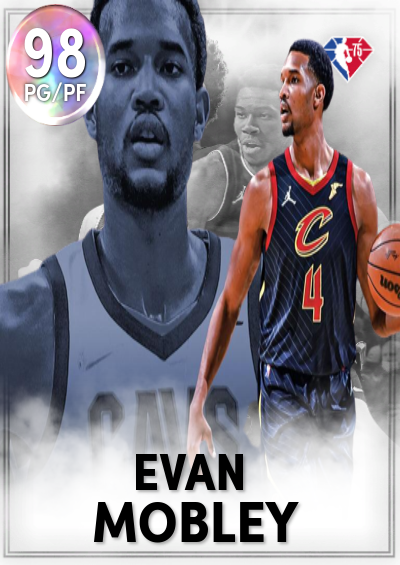 NBA 2K25 | 2KDB MyTEAM NBA 2K Custom Card (Evan Mobley) by Jensen_Sanchez