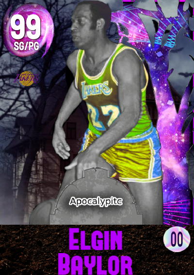 NBA 2K25 | 2KDB MyTEAM NBA 2K Custom Card (zombified elgin baylor) by ...