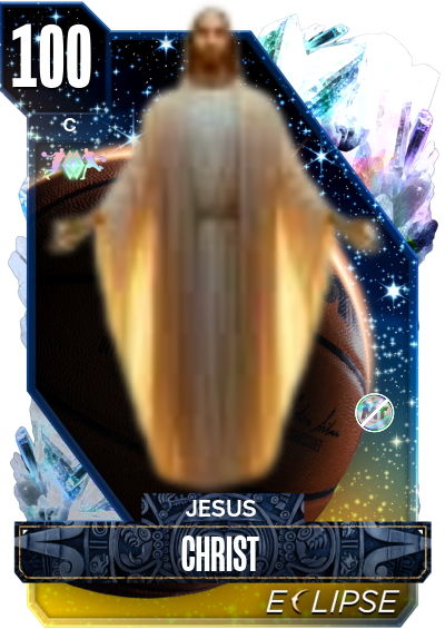 NBA 2K25 | 2KDB MyTEAM NBA 2K Custom Card (jesus christ) by dapackopener