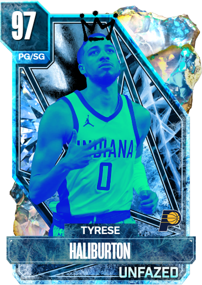 NBA 2K25 | 2KDB MyTEAM NBA 2K Custom Card (Tyrese Haliburton) by ALL4BENJI