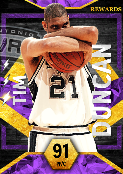 NBA 2K26 | 2KDB MyTEAM NBA 2K Custom Card (tim duncan) by PEZESAURIO